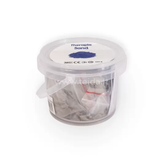 Kinetinis smėlis, 454 g, pilkas | www.teida.lt
